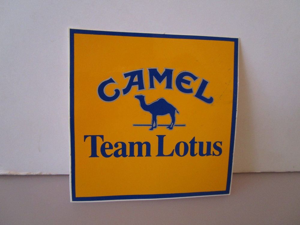 STICKER CAMEL TEAM LOTUS | Kaufen auf Ricardo