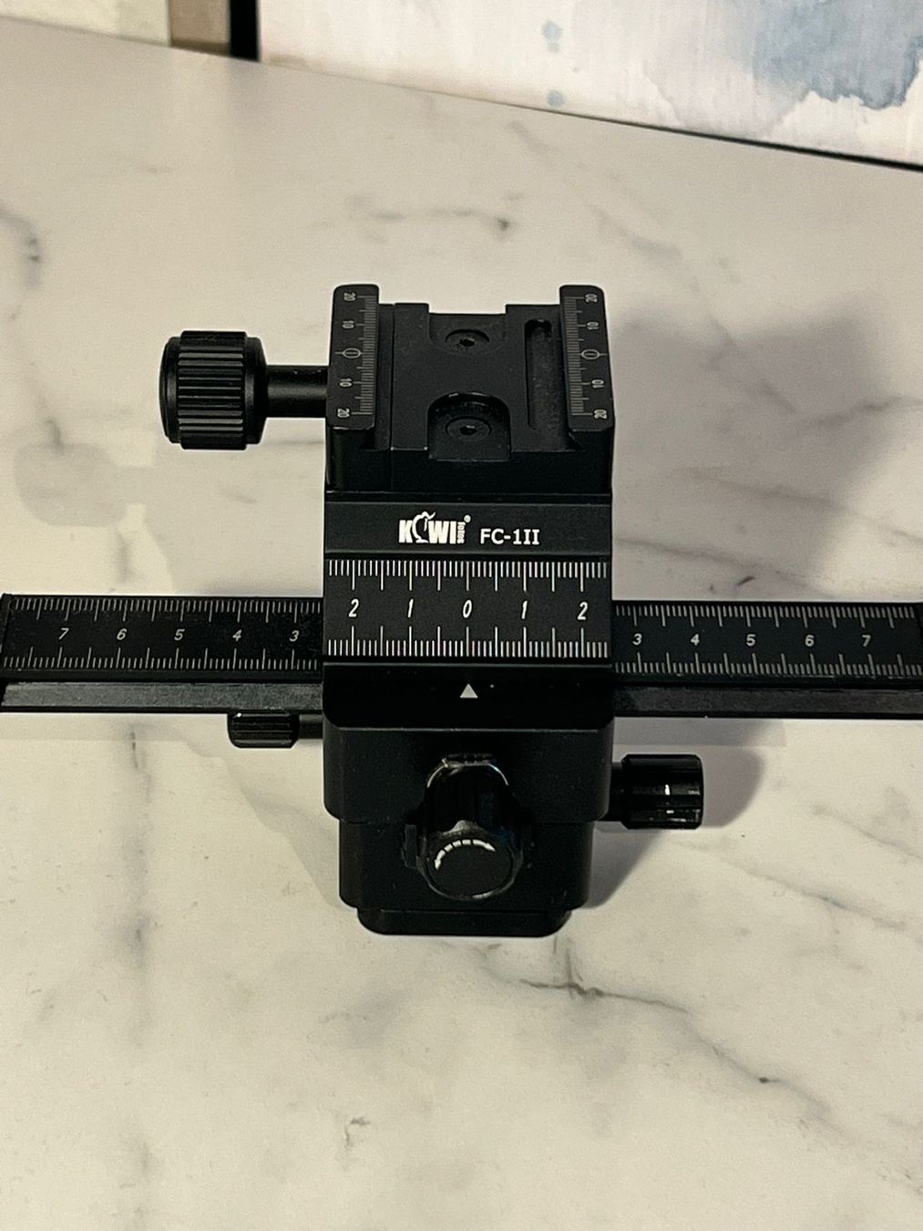 Rail macro photo FC-1II 4 voies + plaque Arca Swiss (D'occasion) à ...