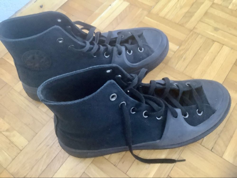 Schwarze Converse All Star, Grösse 46 | Kaufen auf Ricardo