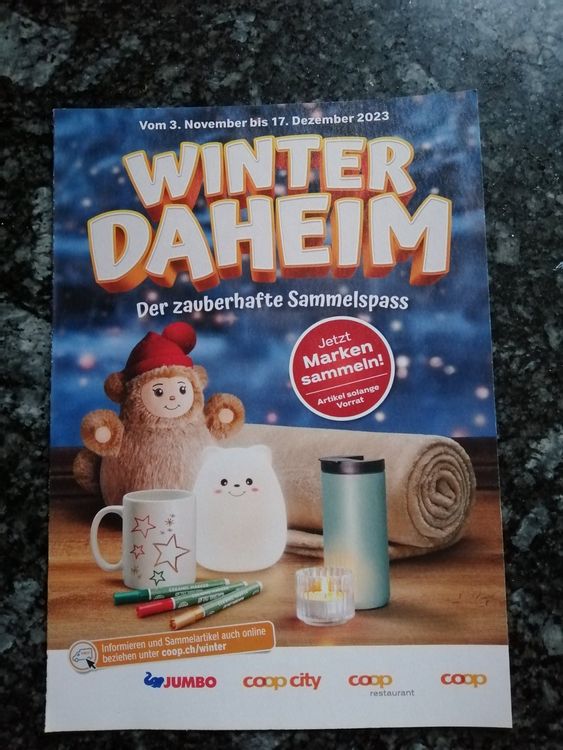 Winter Daheim 120 Punkte 3 volle Karten (Gebraucht) in langenthal für ...