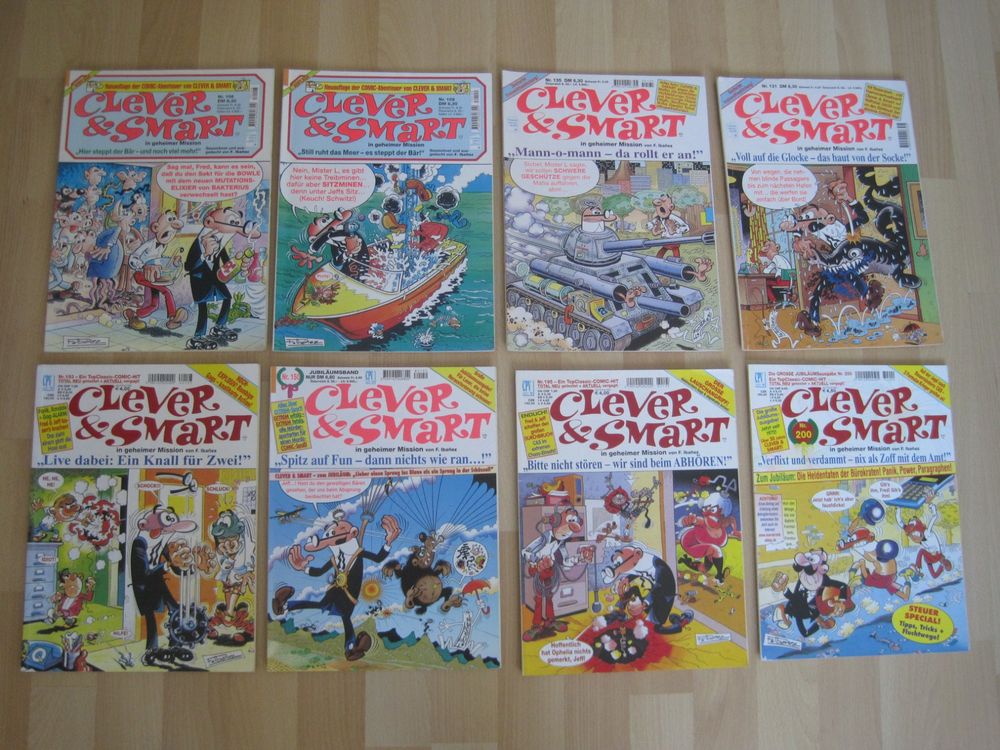 Clever & Smart Comic 8 Alben LOT B (Gebraucht) in Gossau SG für CHF 39 ...