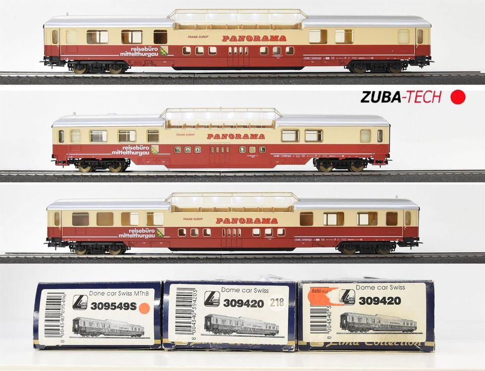 Lima 3x Panoramawagen MThB TEE H0 GS OVP | Kaufen auf Ricardo