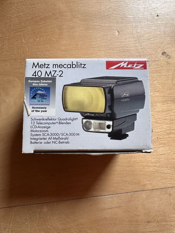 Metz Mecabliz 40 MZ-2 flash (Gebraucht) in Arzo für CHF 1 – mit Lieferung auf Ricardo kaufen