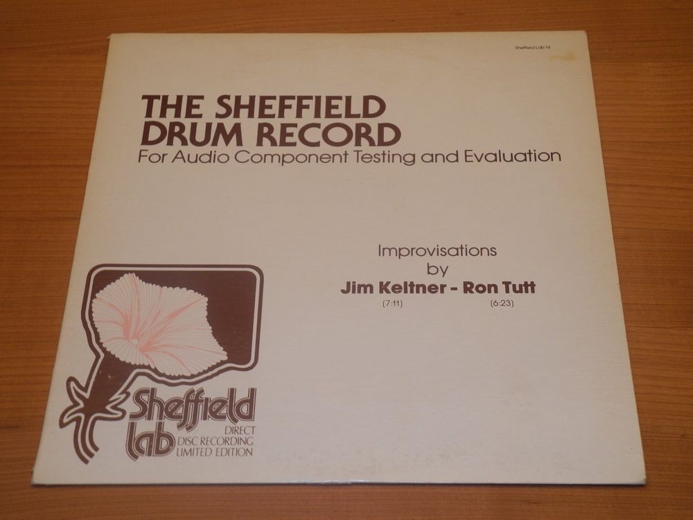 AUDIOPHILE SHEFFIELD LAB -DRUM RECORD - JIM KELTNER/RON TUTT (Neu ...