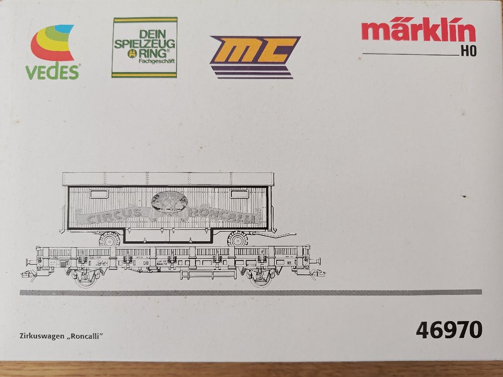 Märklin 46970 Zirkuswagen Roncalli (Gebraucht) in Berikon für CHF 20 ...