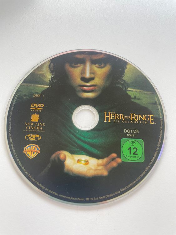 Herr der Ringe Die Gefährten DVD FSK 12 | Kaufen auf Ricardo