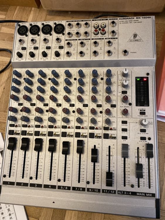 Behringer Eurorack MX1604A Mischpult (Gebraucht) in Herzogenbuchsee für ...