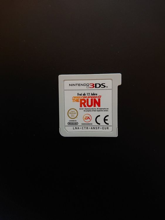 Nintendo 3DS - Need for Speed the Run - EUR Modul (Gebraucht) in ...