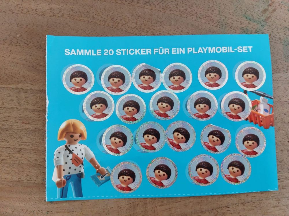 Migros Playmobil Mania Sticker (Neu und originalverpackt) in ...