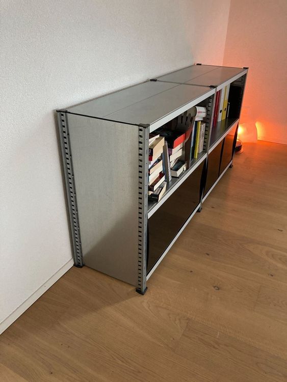 ERREX Regal Sideboard mit Schiebetüren | Kaufen auf Ricardo