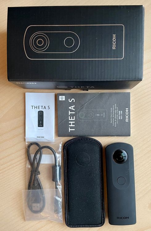 Ricoh Theta S - 360 Kamera (14MP) (Gebraucht) in Sursee für CHF 130 – mit Lieferung auf Ricardo ...