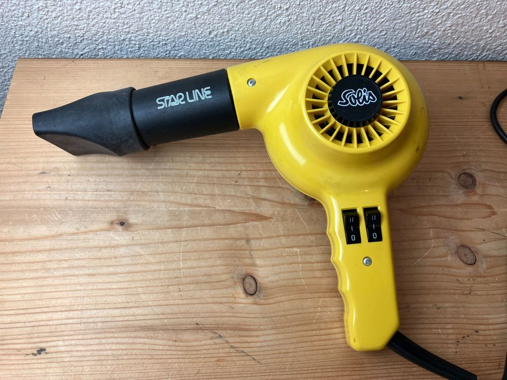 SOLIS Typ 313 Starline Haartrockner 1200 Watt Vintage Föhn (Gebraucht ...
