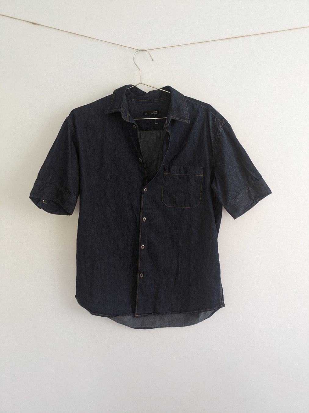 John Adams Jeanshemd, Grösse M, Dunkelblau, Top Zustand! (Gebraucht) in ...