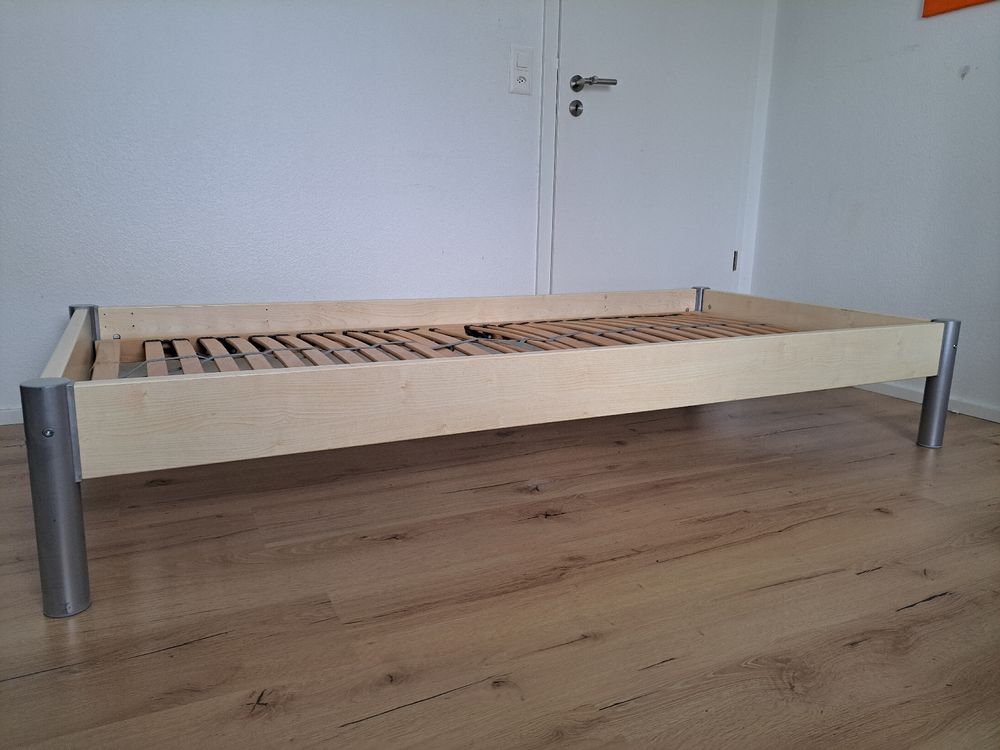 Hasena Bett 90x200 cm Ahorn inklusive. Rost und Matraze | Kaufen auf ...
