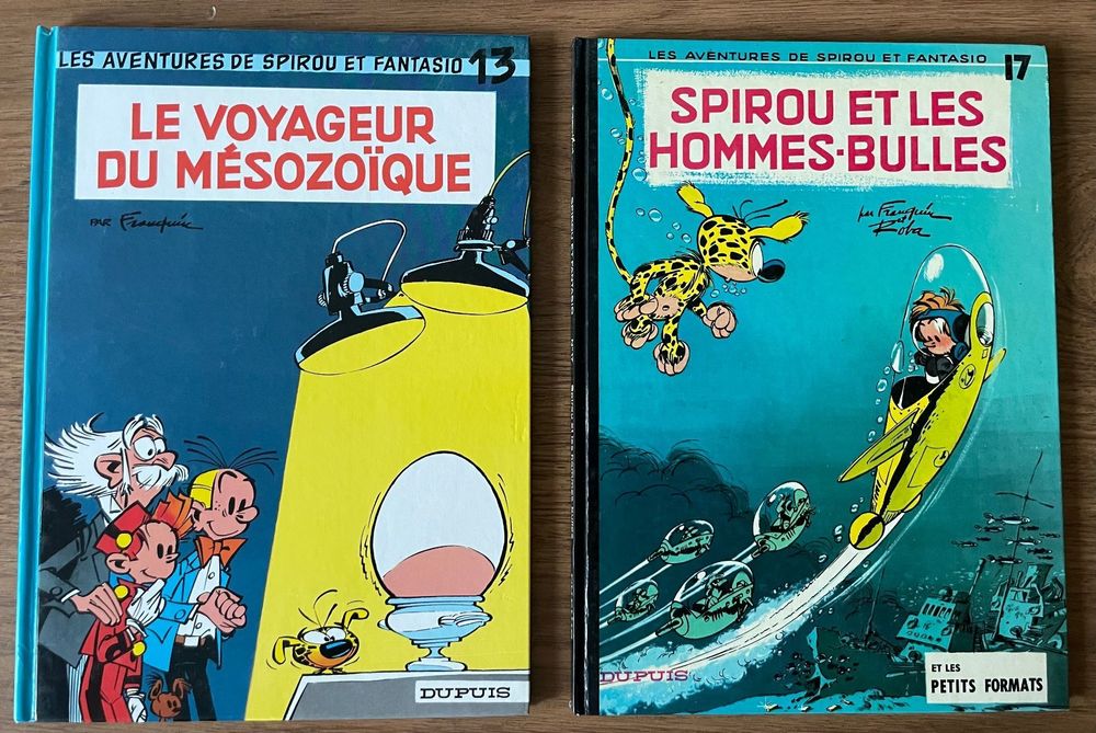 2 bd de Spirou Mésozoïque et Hommes-bulles (Gebraucht) in Biel/Bienne für CHF 14 – mit Lieferung ...