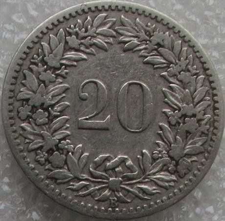 20 rappen 1885 | Kaufen auf Ricardo