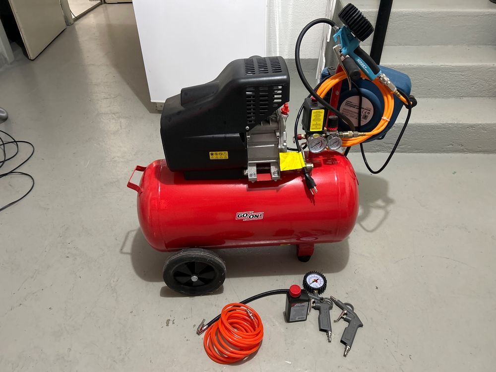 Kompressor Luftkompressor Druckluftkompressor 50l | Kaufen auf Ricardo