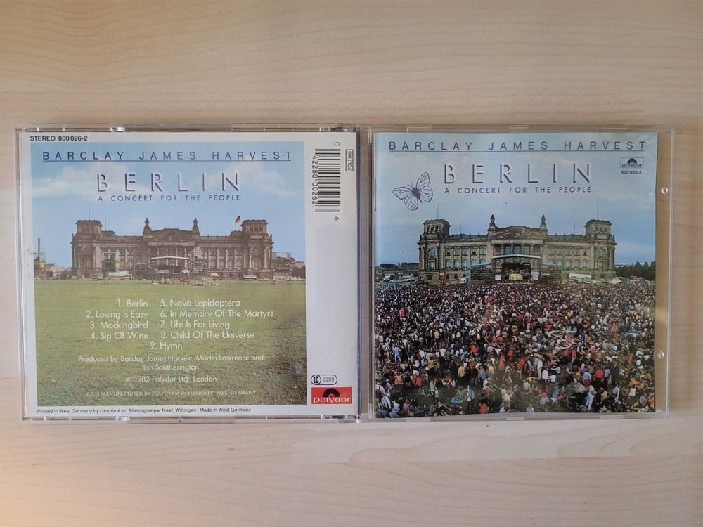 Barclay James Harvest - Berlin - A Concert for… CD 1982 | Kaufen auf ...