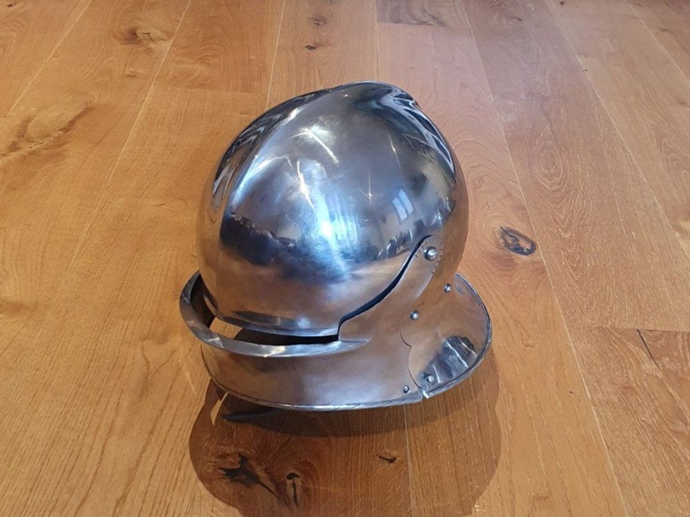 Ritterhelm (Deutscher Gotischer Schaller) (Neu (gemäss Beschreibung ...