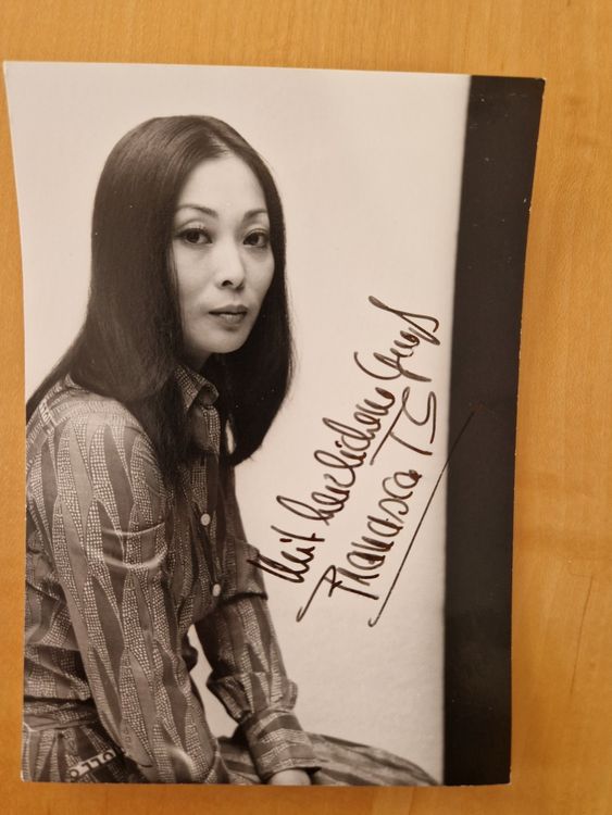 Francisca Tu, Original Autogramm auf s/w Foto | Kaufen auf Ricardo