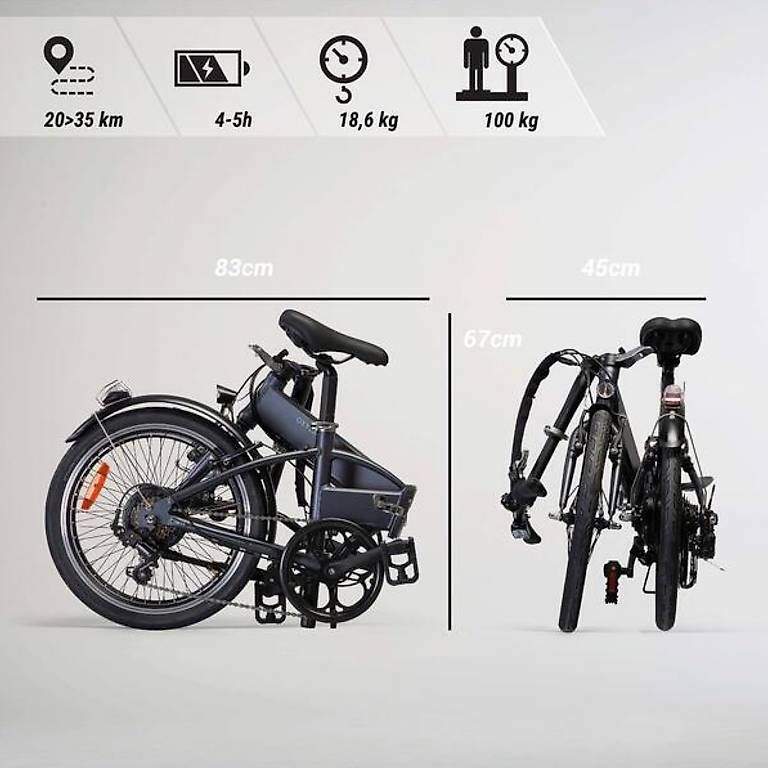 E-Bike pieghevole B-Twin 20” (Usato) a Sala Capriasca per CHF 100 ...