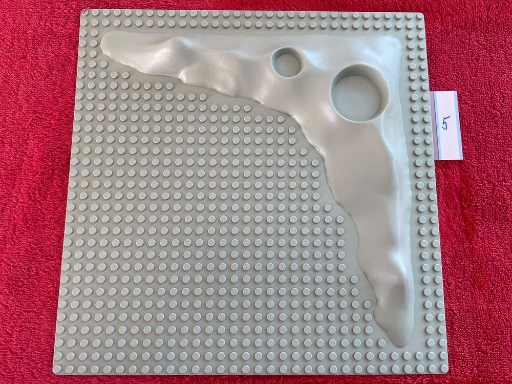 Lego 3947a Grundplatte Mondkrater Baseplate 1979 - 88 (Gebraucht) in ...