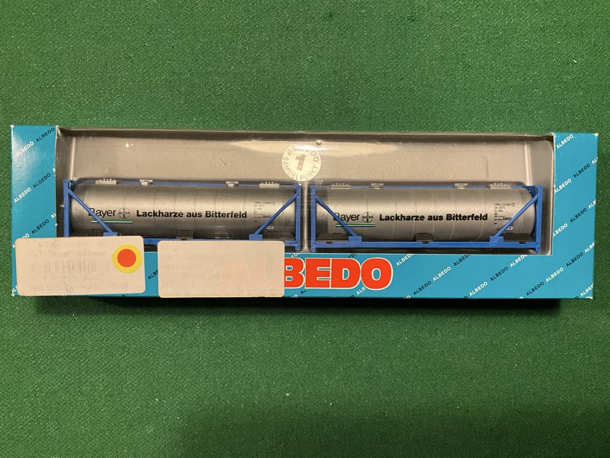Albedo H0 Bayer Lackharze aus Bitterfeld, Top Zustand! (Neu und ...