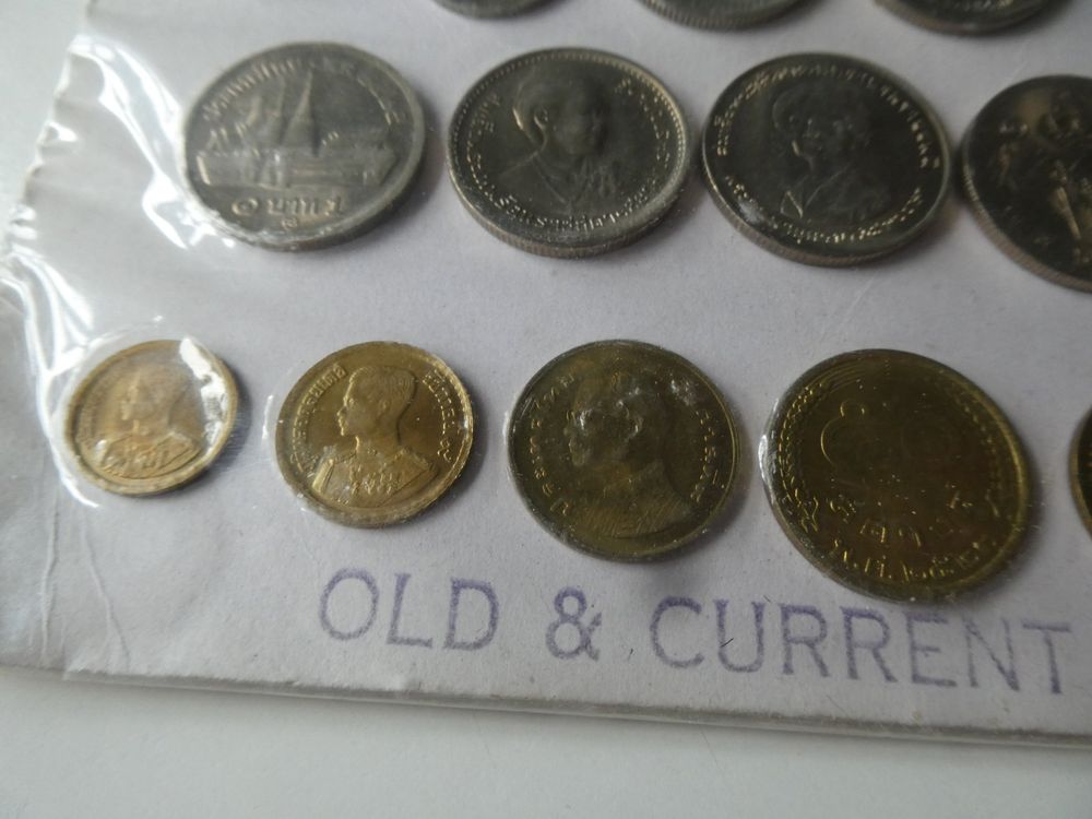 Thailand/Siam, Old & Current Thai Coins (Gebraucht) in Hinterforst für ...