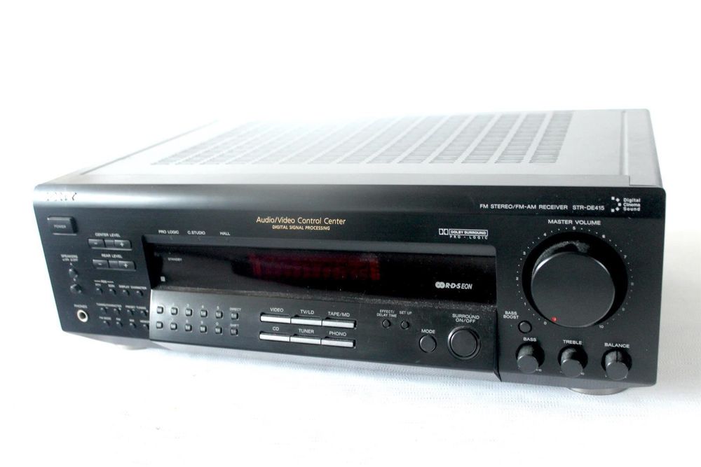 Dolby Pro Logic - AM/FM - Receiver SONY STR DE415 | Kaufen auf Ricardo