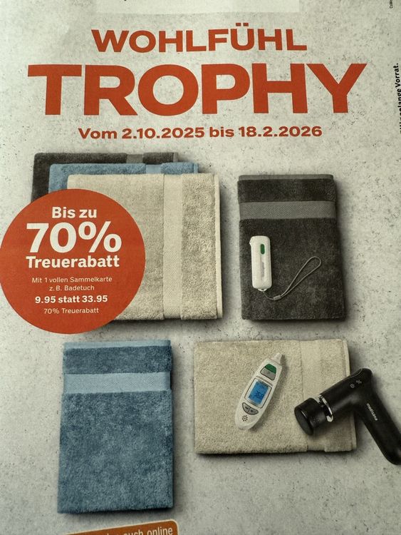 WOHLFÜHL TROPHY 10 VOLLE KARTE (Neu und originalverpackt) in Henggart für CHF 17 – mit Lieferung ...