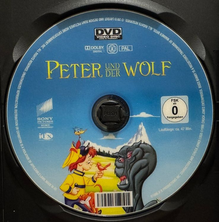 DVD PETER & DER WOLF ein Filmklassiker von CHUCK JONES (Gebraucht) in Wisen für CHF 5 – mit ...