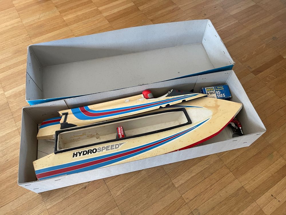Graupner RC Schiff Boot Hydro Speed Motor Bauplan (Defekt) in für CHF ...