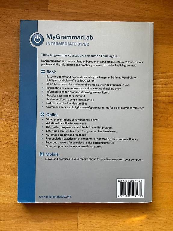 My Grammar Lab Englisch Buch (B1/B2) (Gebraucht) in Wädenswil für CHF 25 – nur Abholung auf ...
