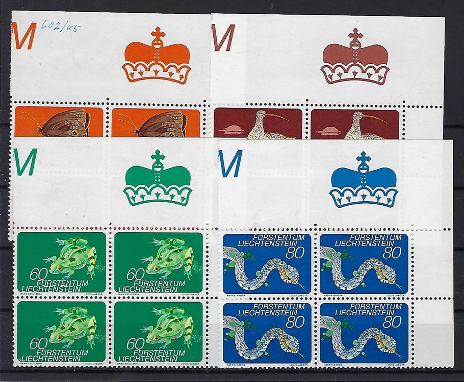 1973 Liechtenstein Viererblocks 11804 | Kaufen auf Ricardo