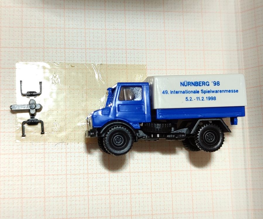 Mercedes Unimog Roco Spur N Spielwarenmesse Sondermodell | Kaufen auf ...