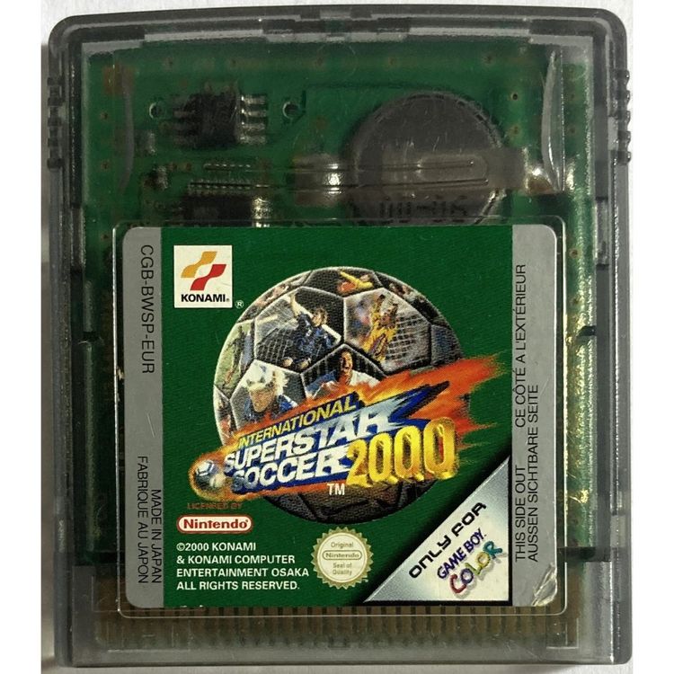 International Superstar Soccer 2000 - Game Boy Color (Gebraucht) in ...