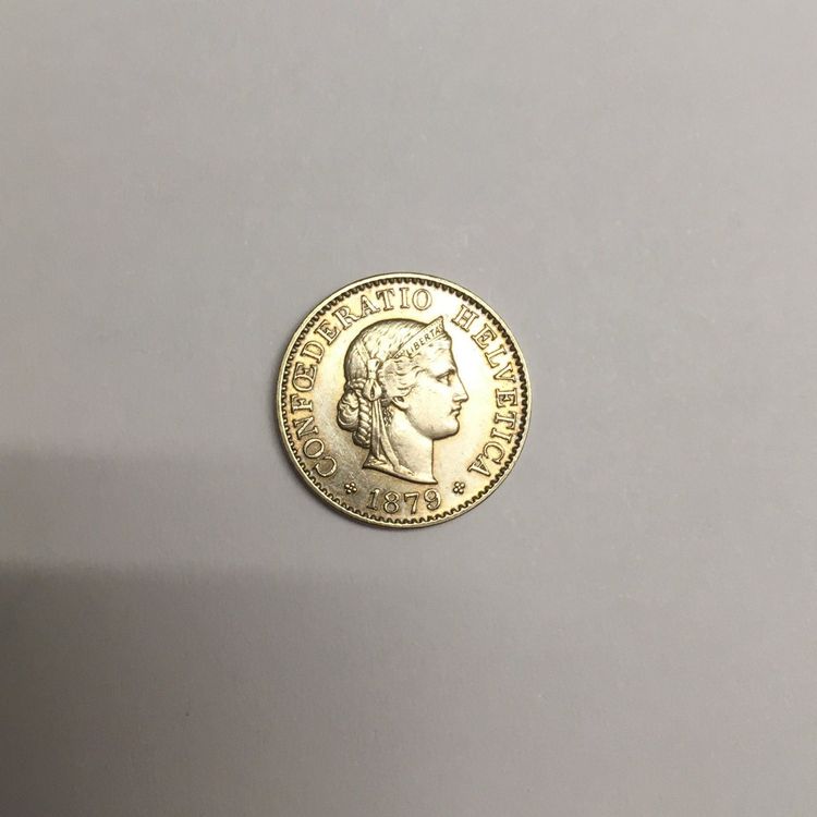 1879 5 Rappen in Top Erhaltung *RAR* | Kaufen auf Ricardo