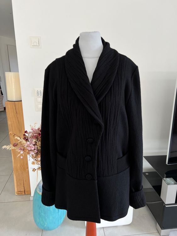 Hofius Jacke Strickjacke aus Merino Wolle Gr L | Kaufen auf Ricardo