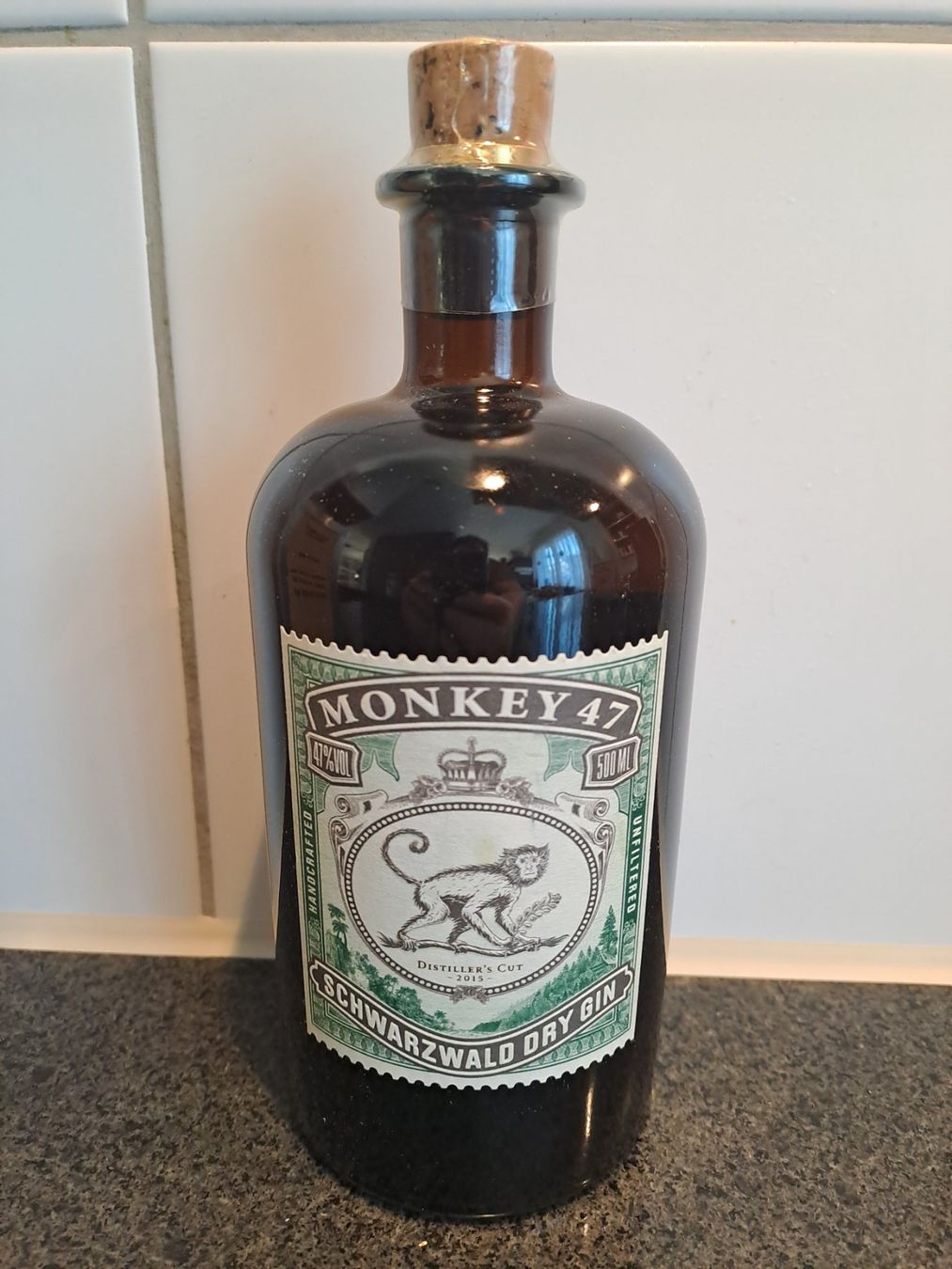Monkey 47 Gin Distiller's Cut 2015 mit Goldring und Box (Neu und ...