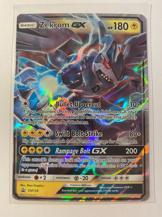 Pokemon Zekrom GX SM138 EN | Kaufen auf Ricardo