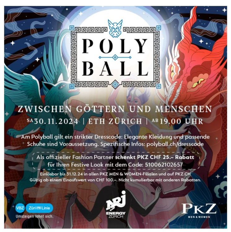 2x Polyball 2024 Ticket ohne Legi (Neu und originalverpackt) in Messen für CHF 280 – mit ...