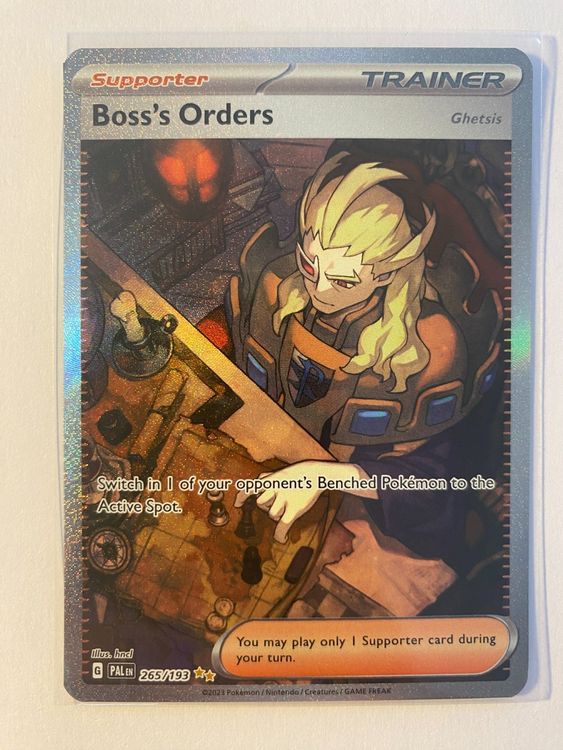 Pokemon Boss's Orders 265/193 Paldea Evolved EN | Kaufen auf Ricardo