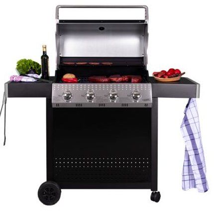 Occ. Mr.Grill Gasgrill mit 4 Brennern, inkl. Gasschlauch und (Gebraucht ...