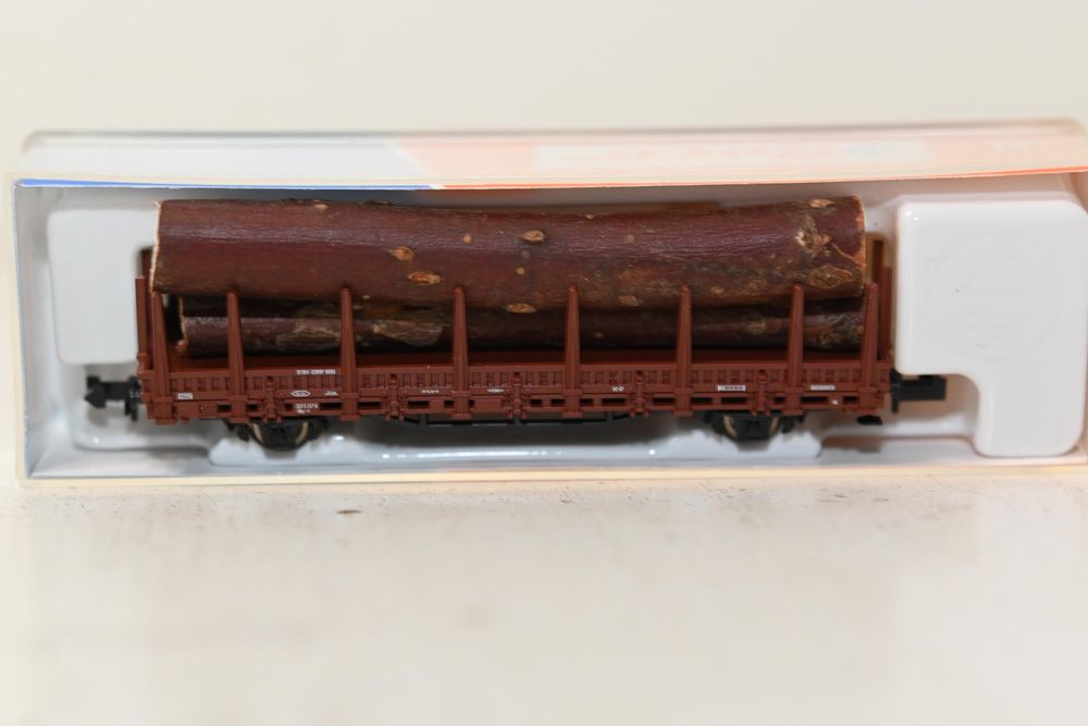 Rungenwagen mit Holzladung Roco 25015 mit OVP Spur N | Kaufen auf Ricardo