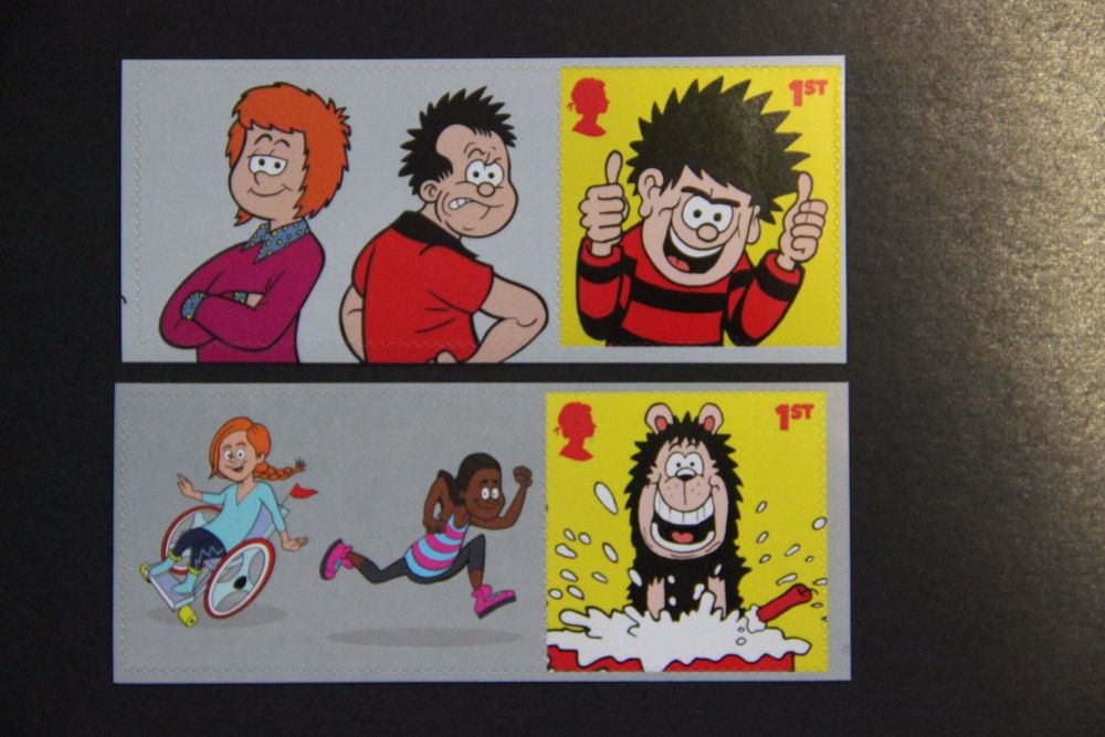 2021 - Dennis and Gnasher from Smiler Sheet** (Neu (gemäss Beschreibung ...