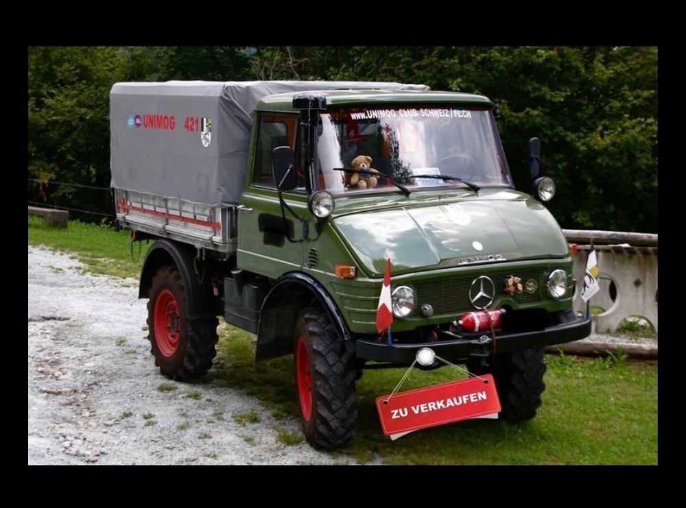 Unimog 421 Oldtimer, Top Zustand, ab MFK (Gebraucht) in Scheid für CHF ...