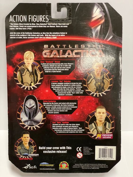 Battlestar Galactica - Karl Agathon ”HELO“ Raptor Gear | Kaufen auf Ricardo