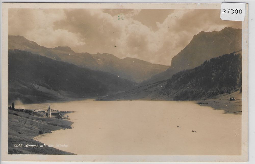 Innerthal - Stausee mit der Kirche (Antik) in Ettingen für CHF 15 – mit ...