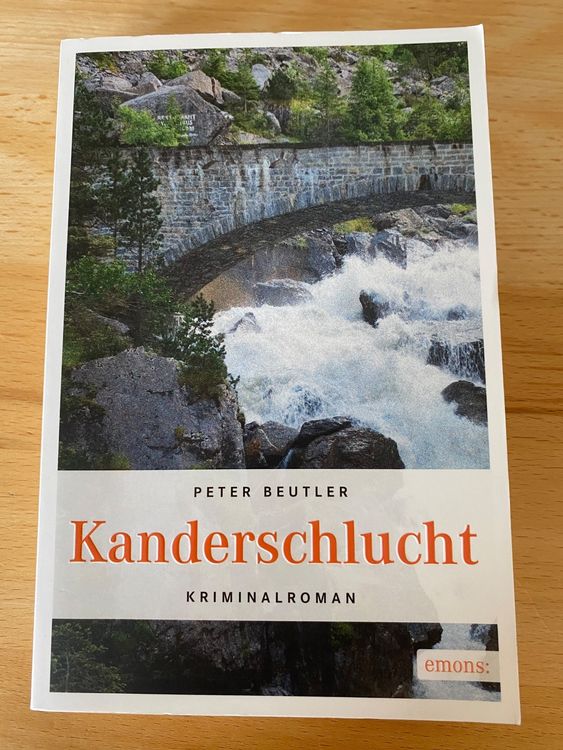 Kanderschlucht - Peter Beutler Kriminalroman (Gebraucht) in ...