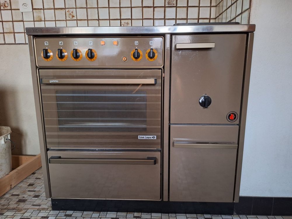 Kombiherd Schenk, Kochherd Therma mit Keramikkochfeld | Kaufen auf Ricardo